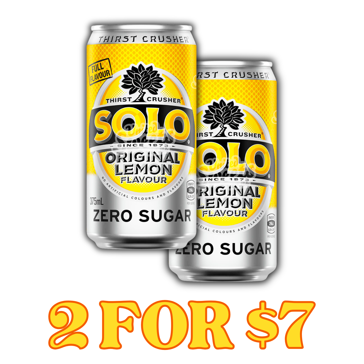 Solo Original Lemon Zero Sugar 375ml – United Sweets