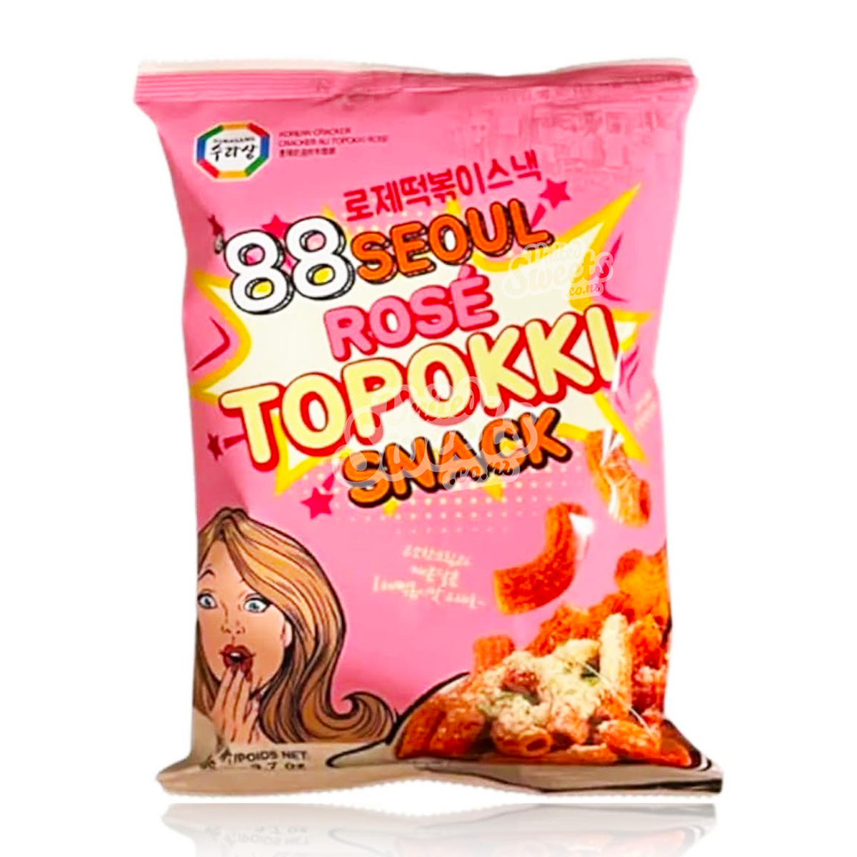 88 Seoul Rose Topokki Snack (Made in Korea) 105g – United Sweets