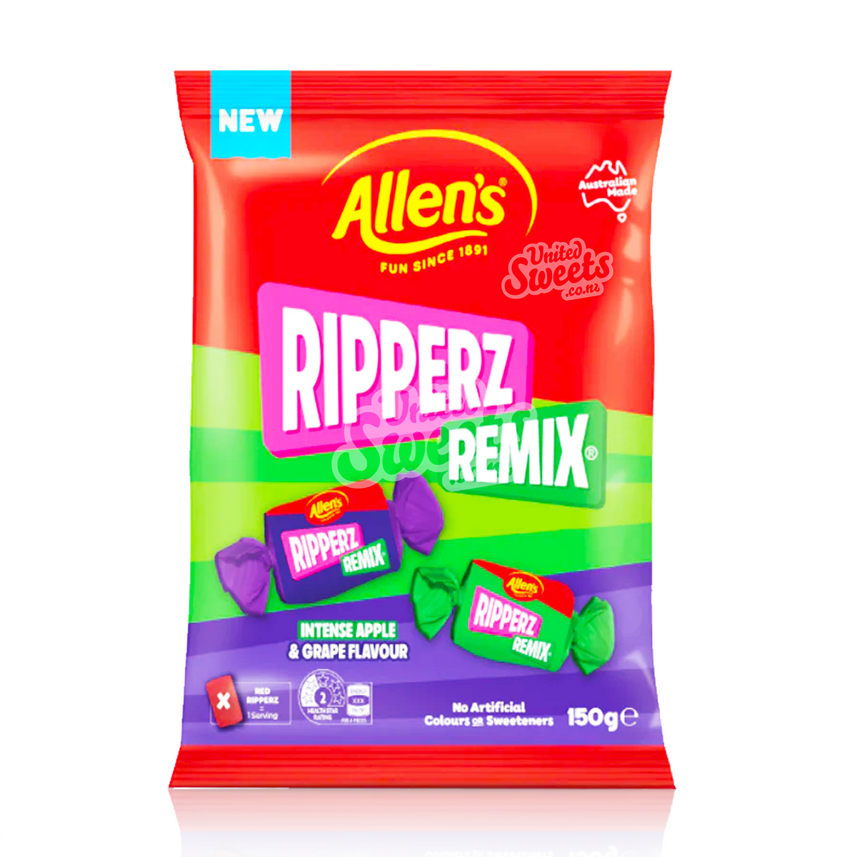 Allen's Ripperz Remix 150g – United Sweets