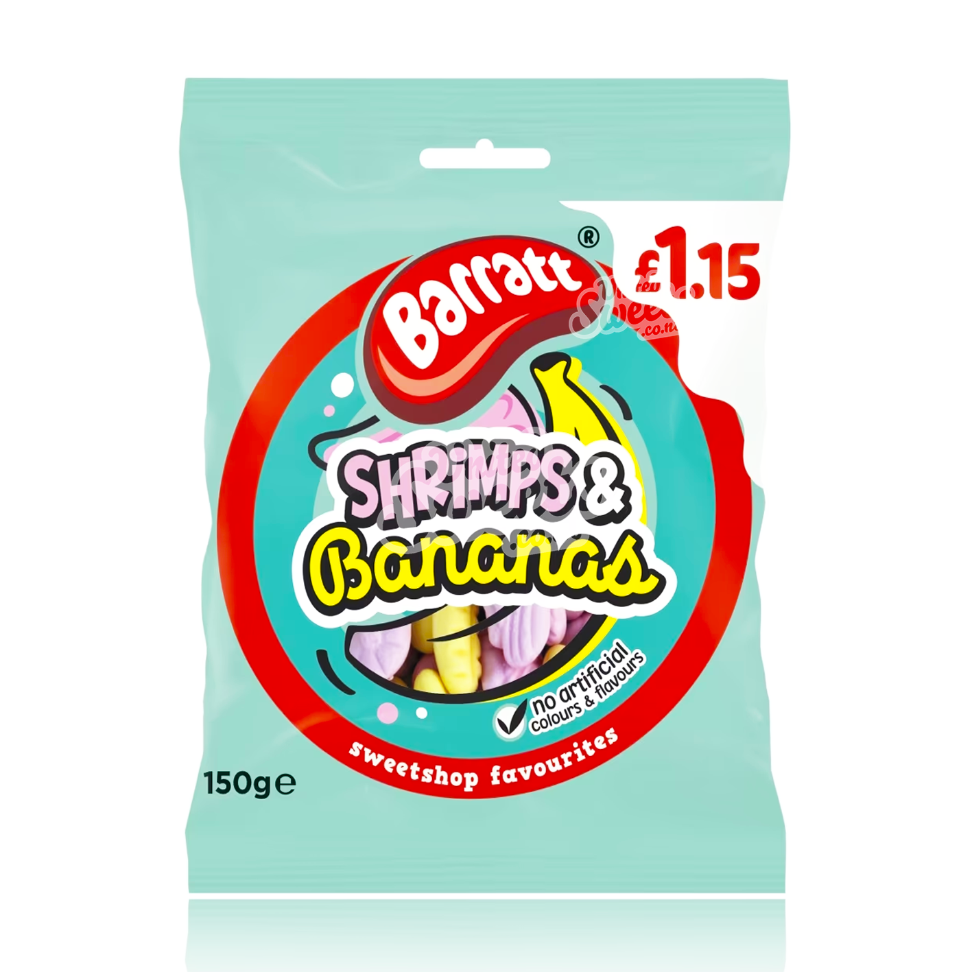 Barratt SHRIMPS & BANANAS 150g (UK MADE) – United Sweets