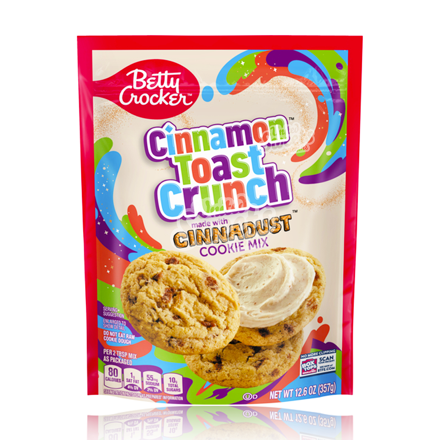 Betty Crocker Cinnamon Toast Crunch Cookie Mix 357g (Best Before: 06/2 – United Sweets