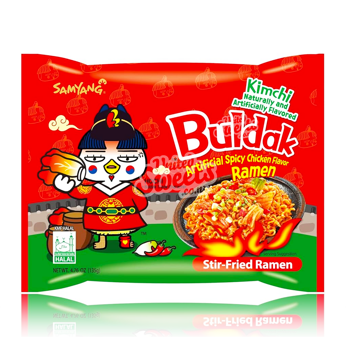 Buldak (Samyang) Ramen Noodles Hot Chicken Kimchi 130g – United Sweets