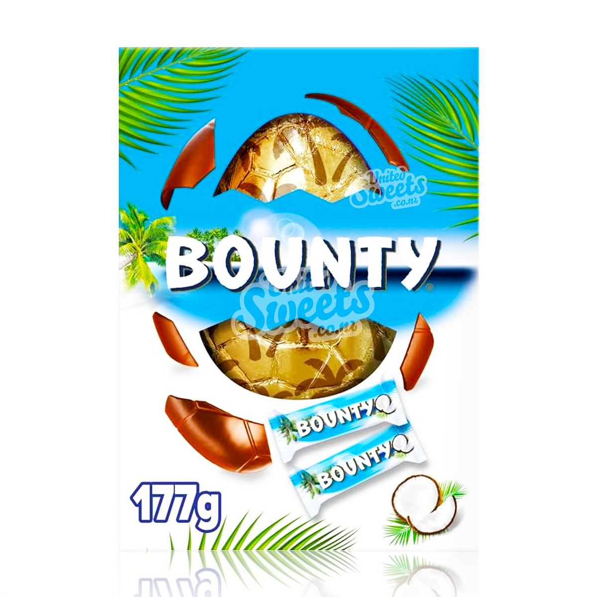Bounty Milk Chocolate Easter Egg 177g (UK MADE) – United Sweets