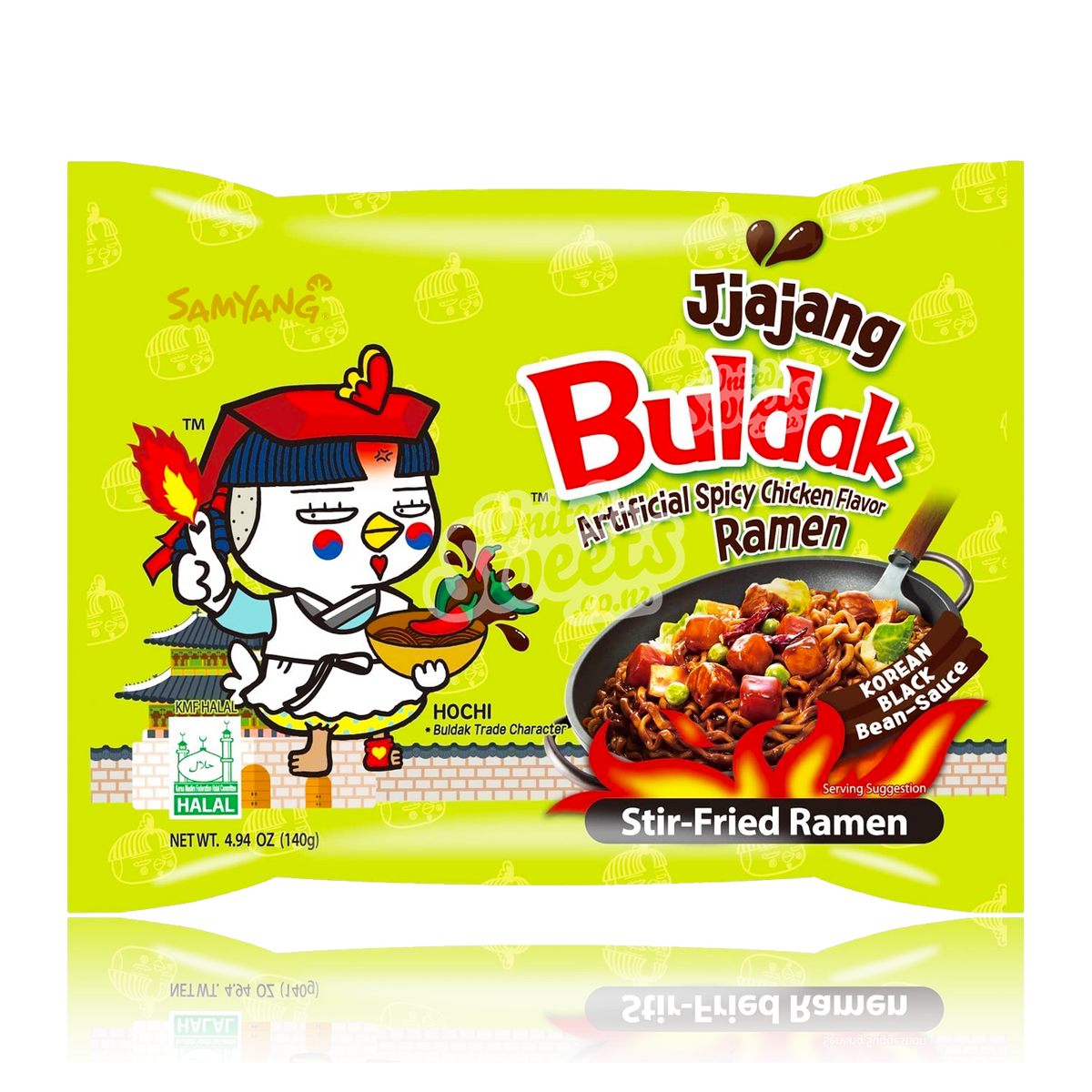 Buldak (Samyang) Ramen Noodles Hot Chicken Jjajang 130g – United Sweets