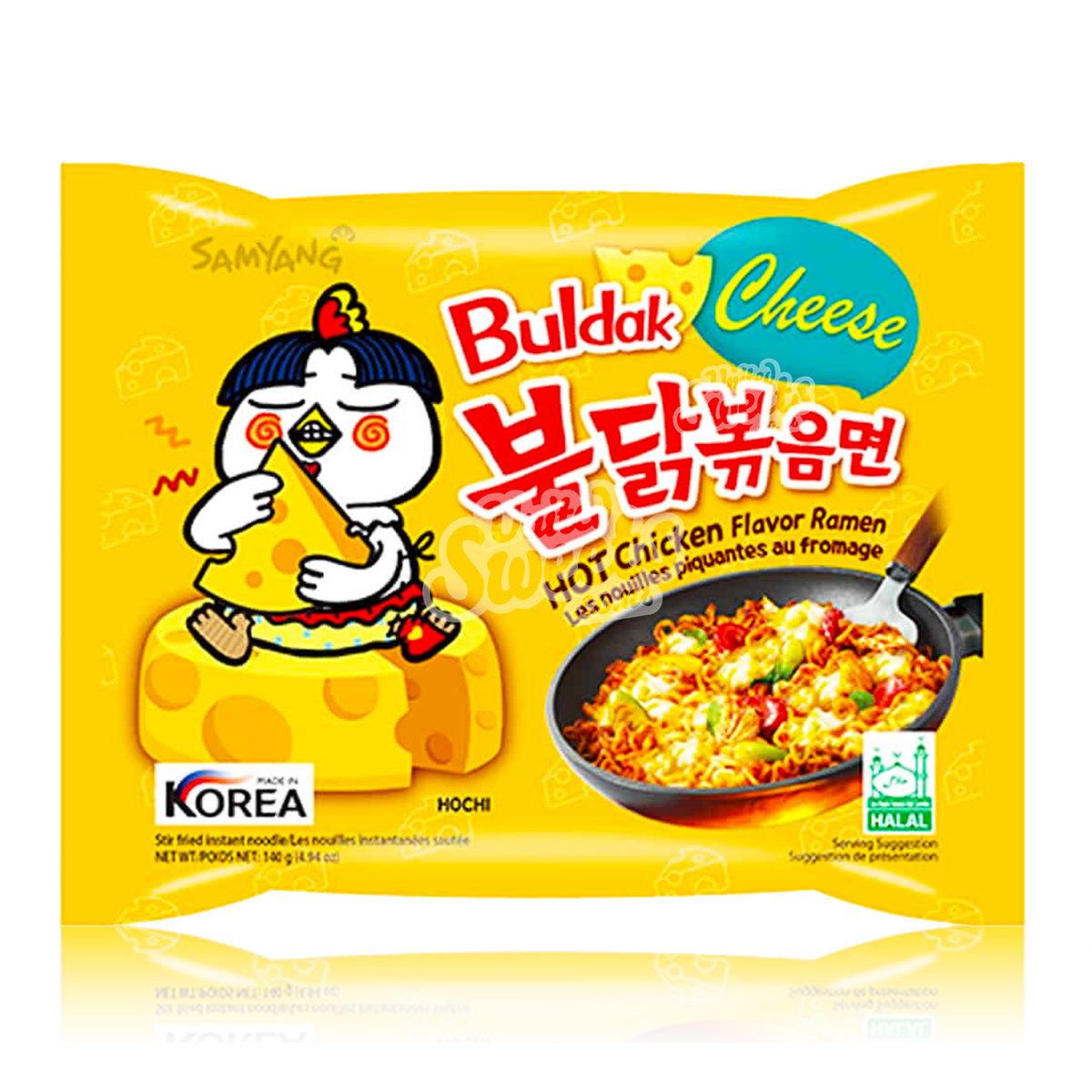 Buldak (Samyang) Ramen Noodles Hot Chicken Cheese 140g – United Sweets