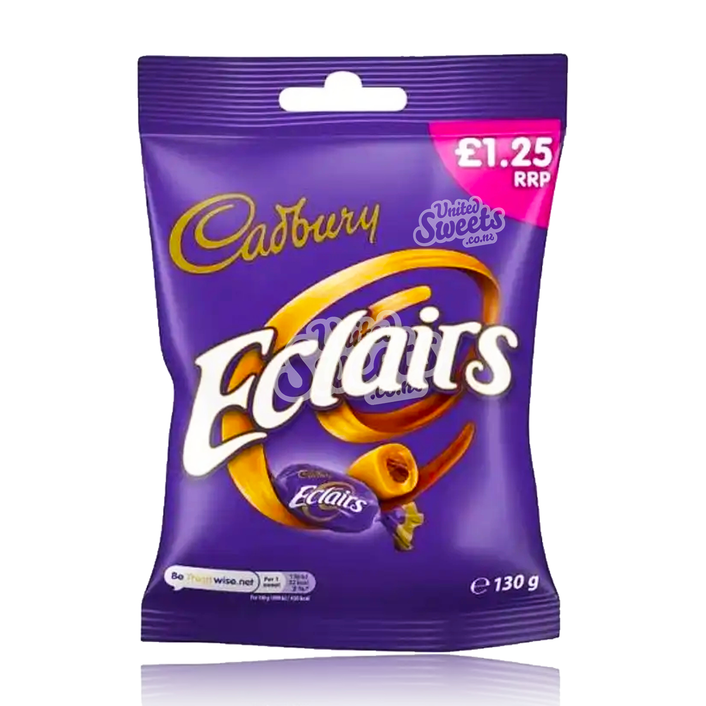 Cadbury Eclairs 130g (UK MADE) BEST BEFORE: 06/2026 – United Sweets