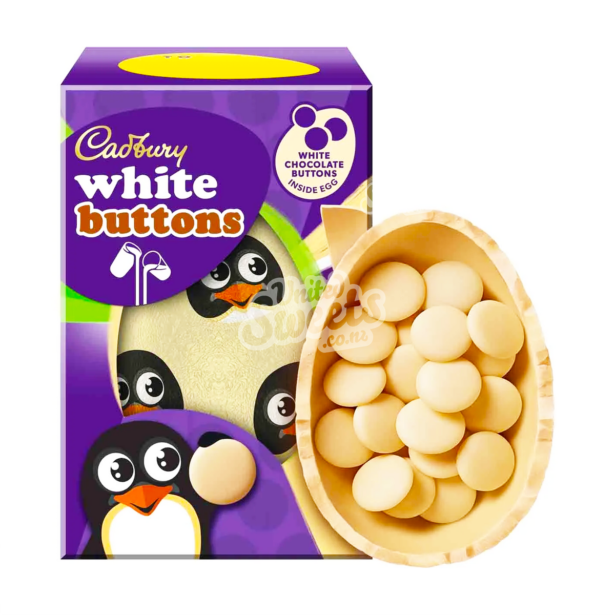 Cadbury Easter Egg White Chocolate And Buttons 98G (UK MADE) – United ...