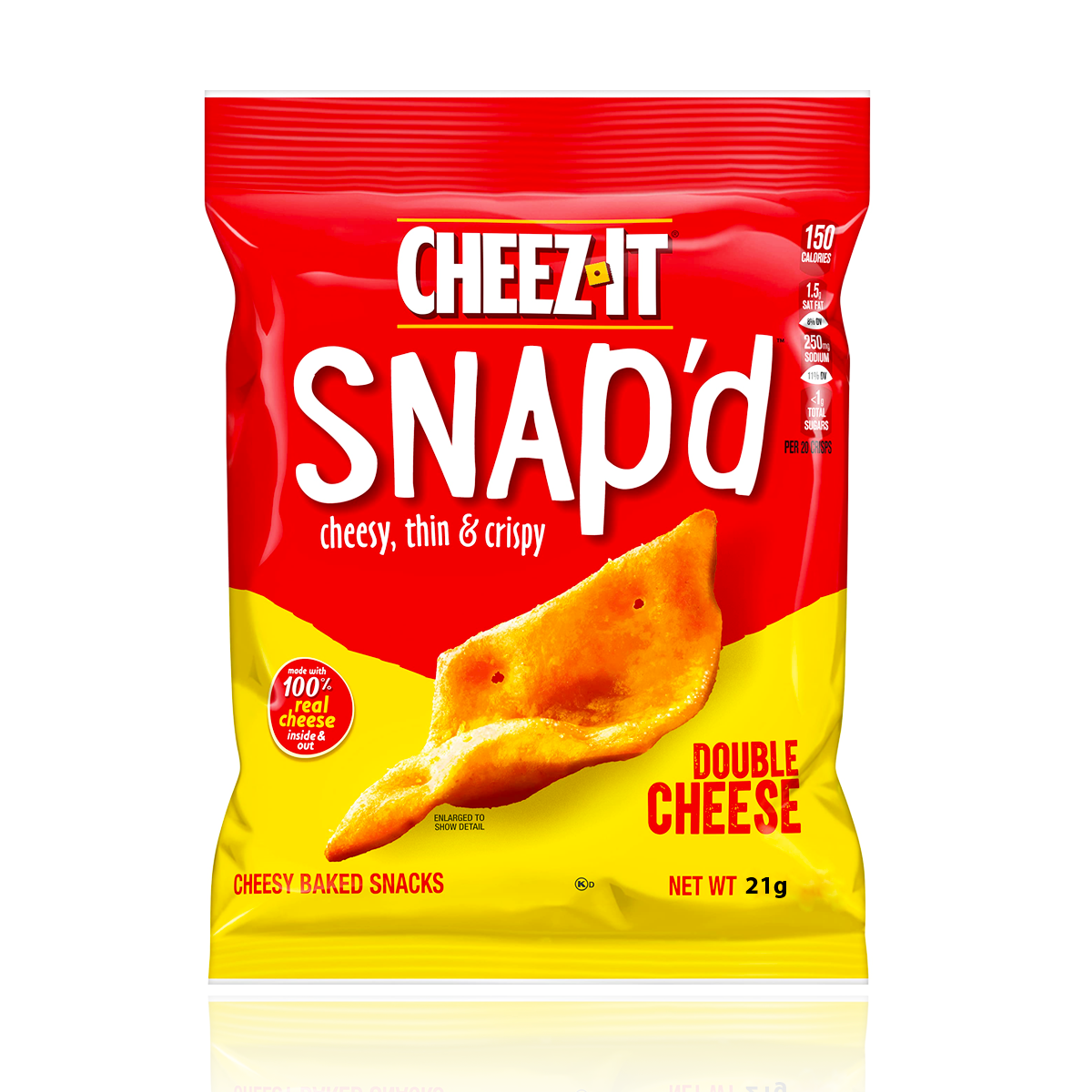 Cheez-It Snap'd Double Cheese 42g – United Sweets