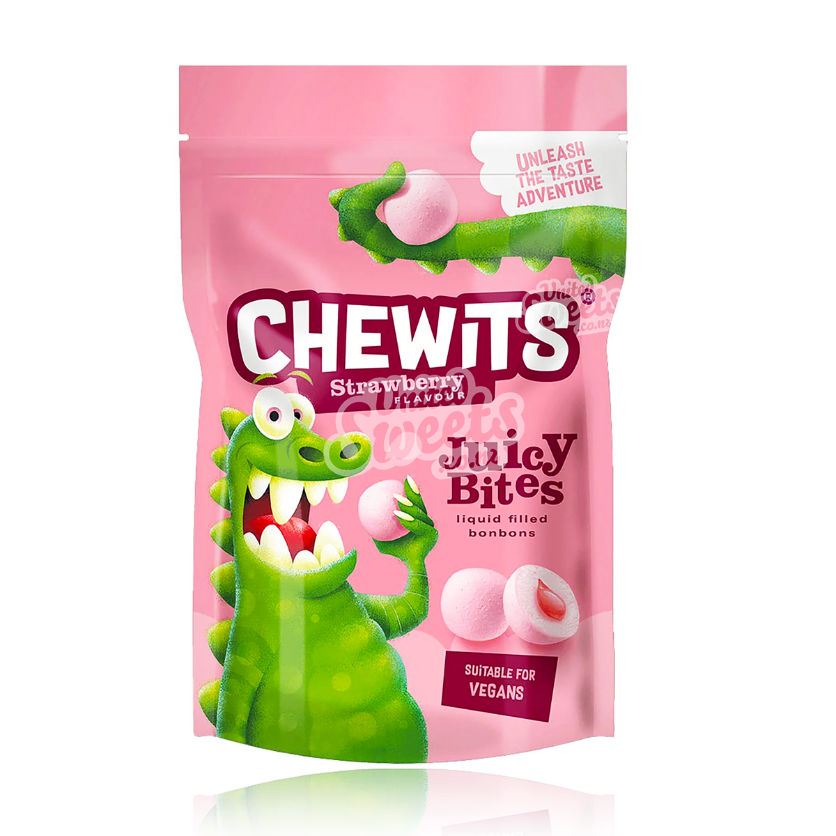 Chewits Juicy Bites Strawberry 115g (UK) – United Sweets