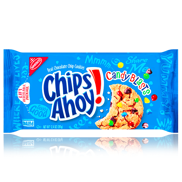 Chips Ahoy Candy Blasts 351g – United Sweets