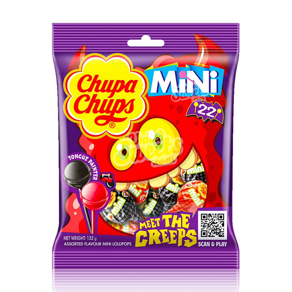 Chupa Chups Mini's Meet The Creeps 132g – United Sweets