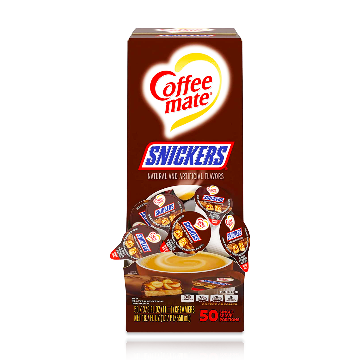 Nestle Coffee-Mate Snickers Flavour 50 Pack – United Sweets