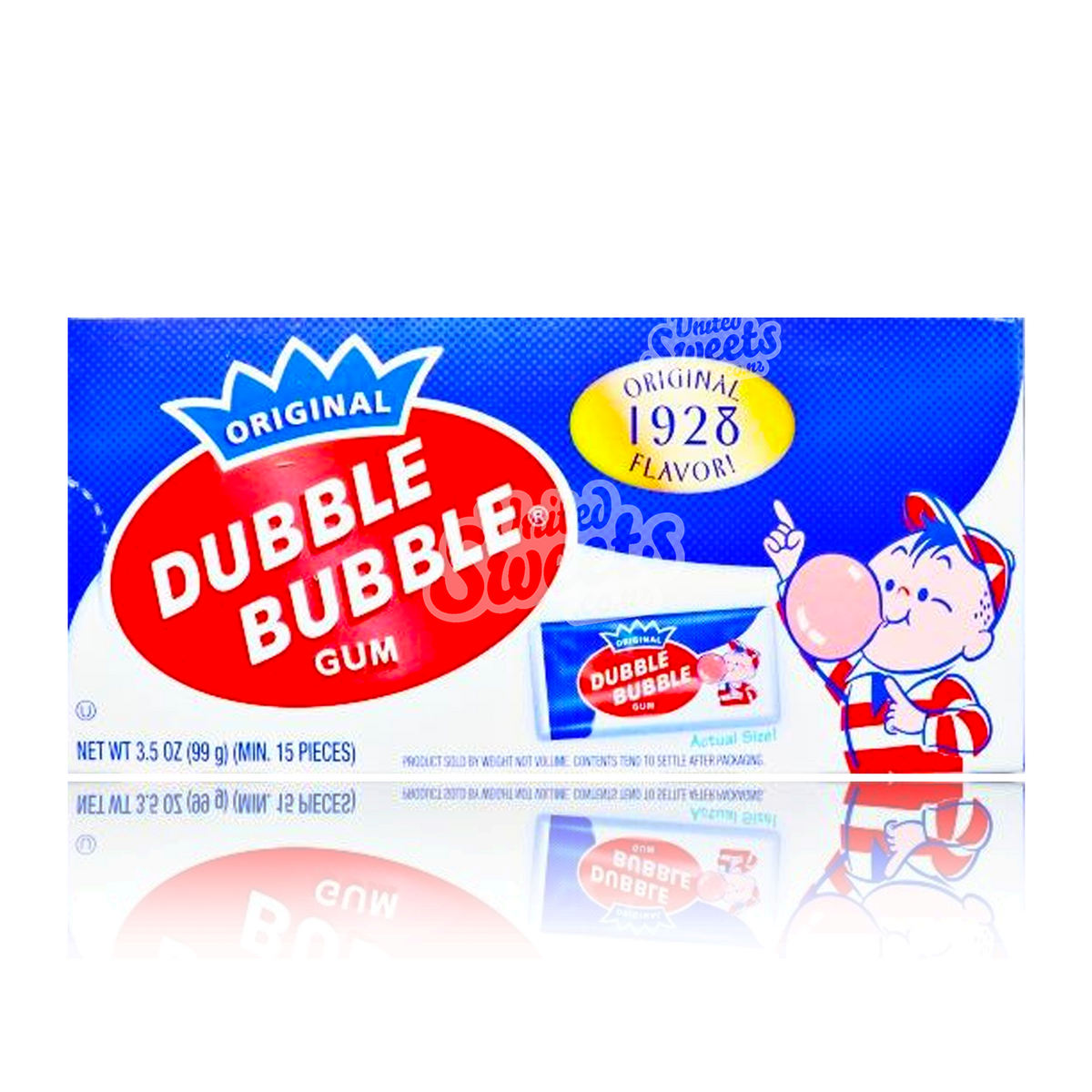 Dubble Bubble Gum Original Theater Box 99g – United Sweets