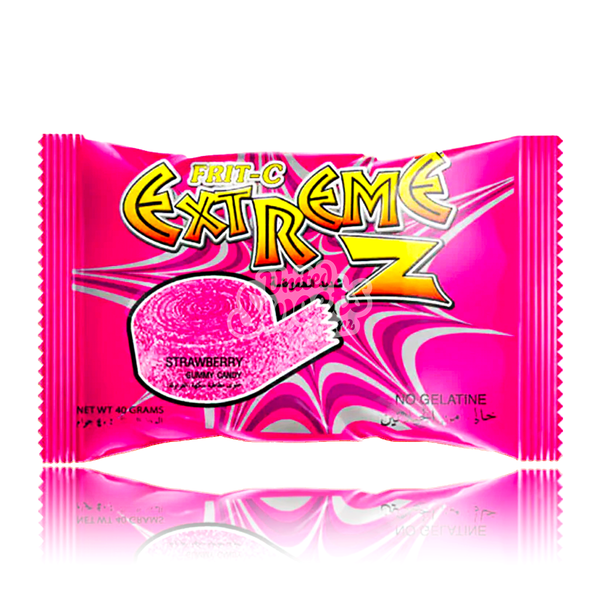 Extreme Z Gummy Candy Strawberry – United Sweets