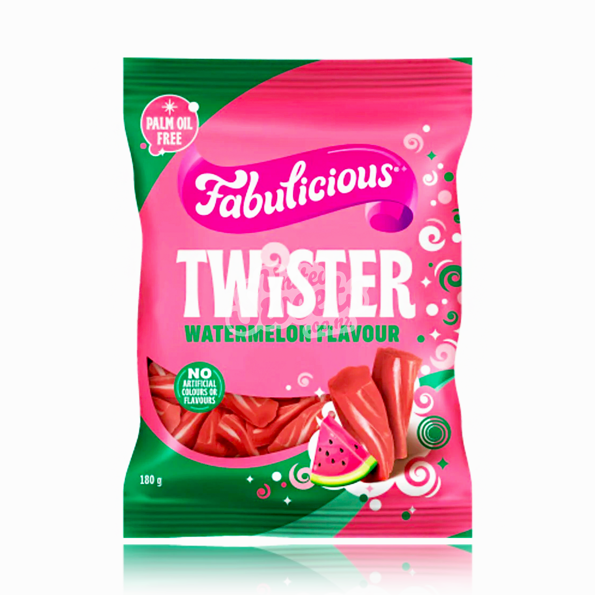 Fabulicious Twister Watermelon 180g – United Sweets