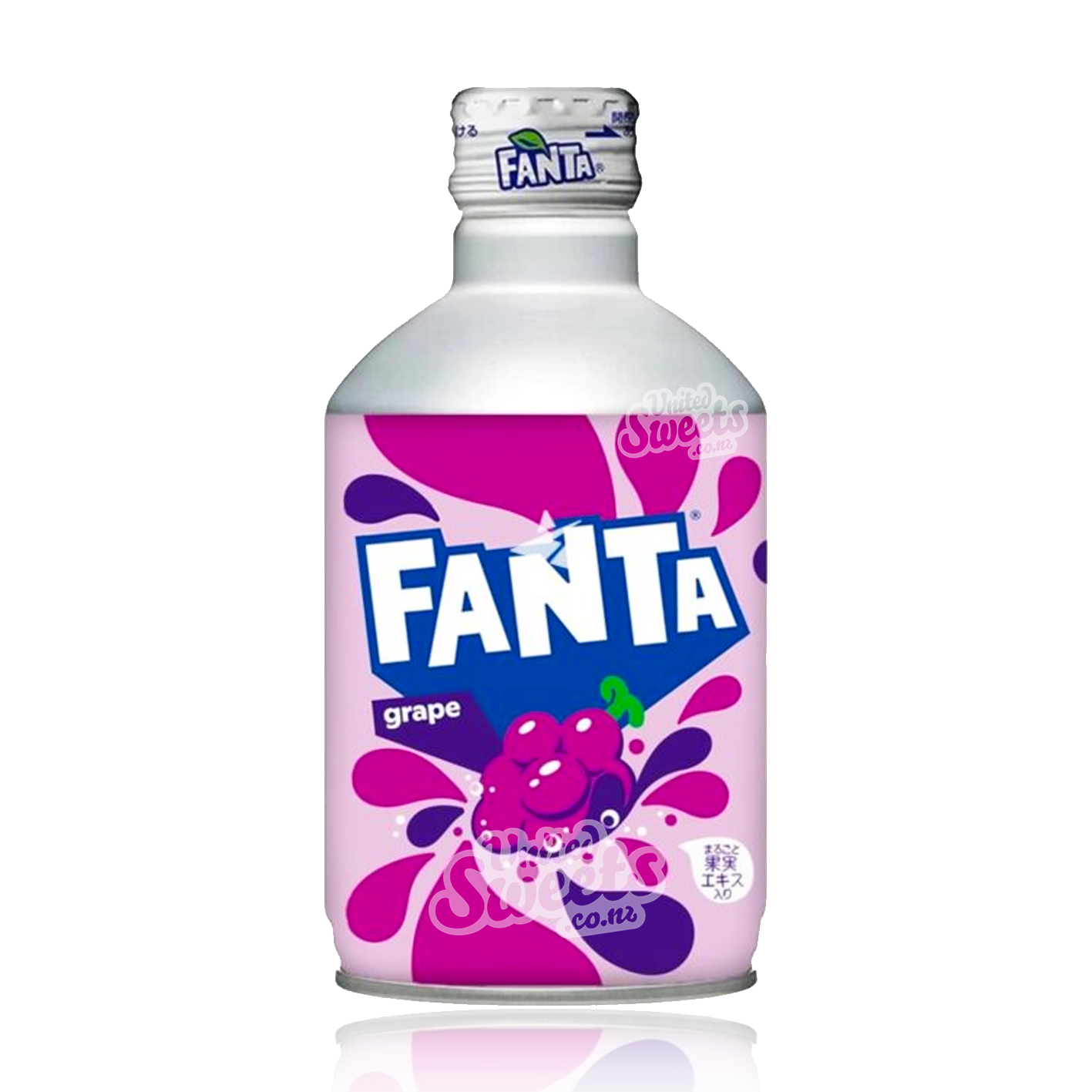Fanta Grape Aluminium Bottle 300ml (MADE IN JAPAN) – United Sweets