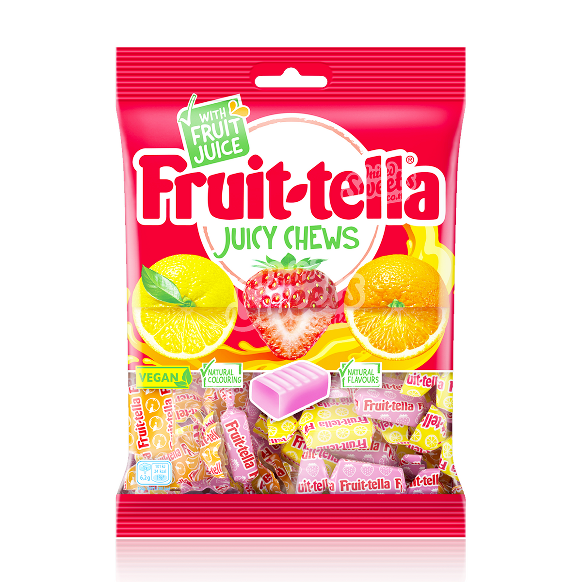 Fruit-Tella Juicy Chews 170G (UK Made) – United Sweets