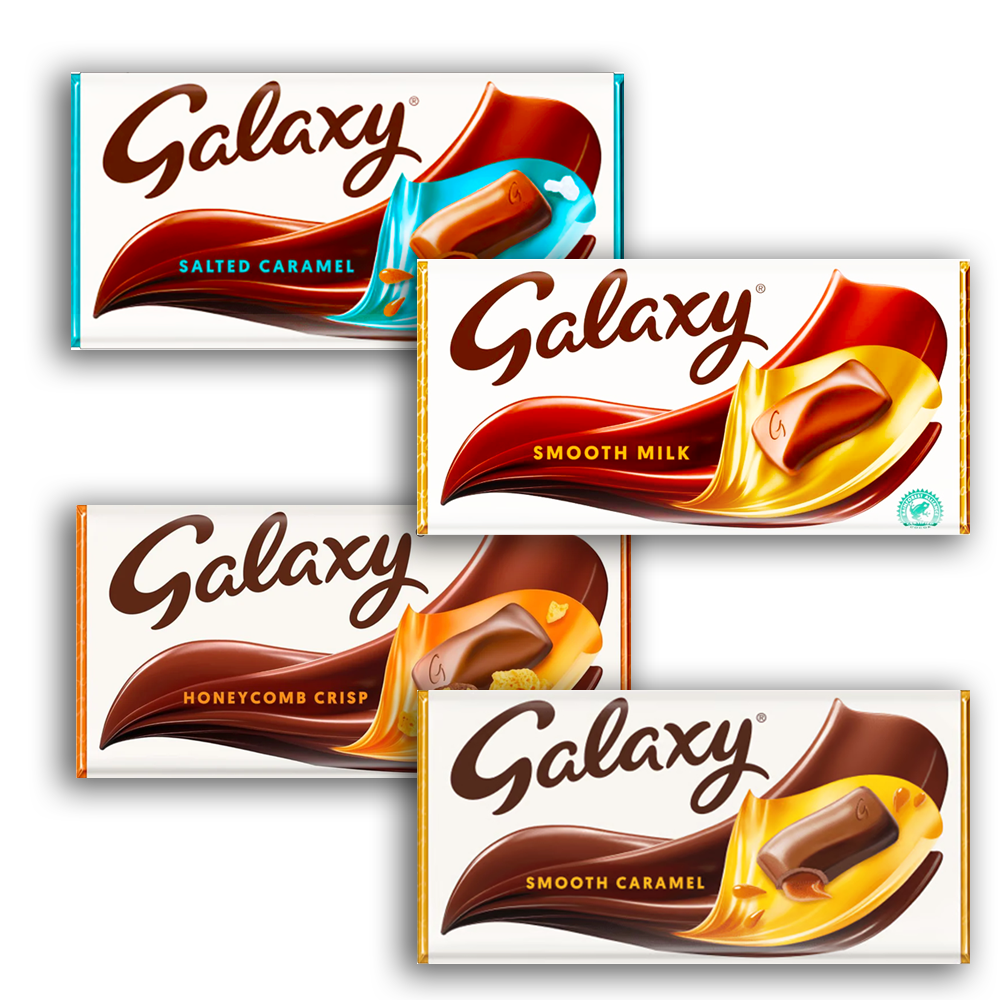 Galaxy Chocolate Bar Logo Galaxy Cookie Crumble