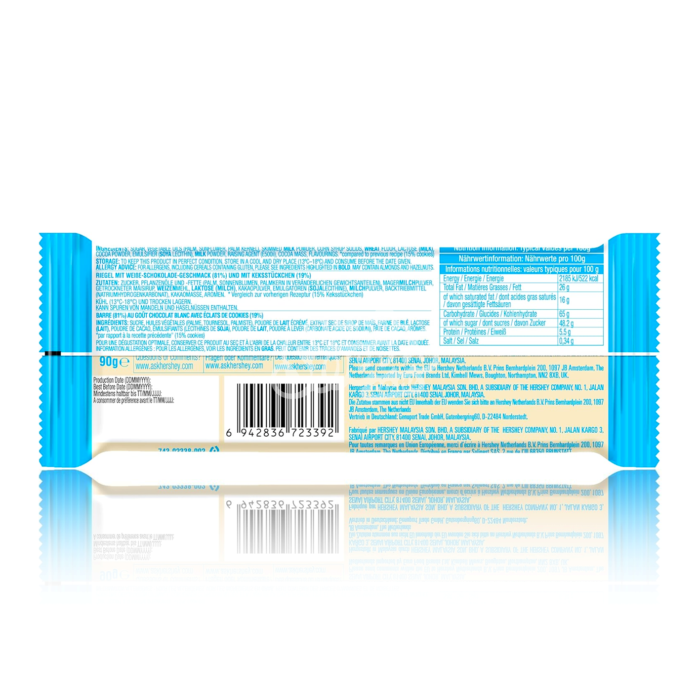 Hershey's Cookies & Creme 90g 24 PACK (Best Before: 12/2025) – United ...