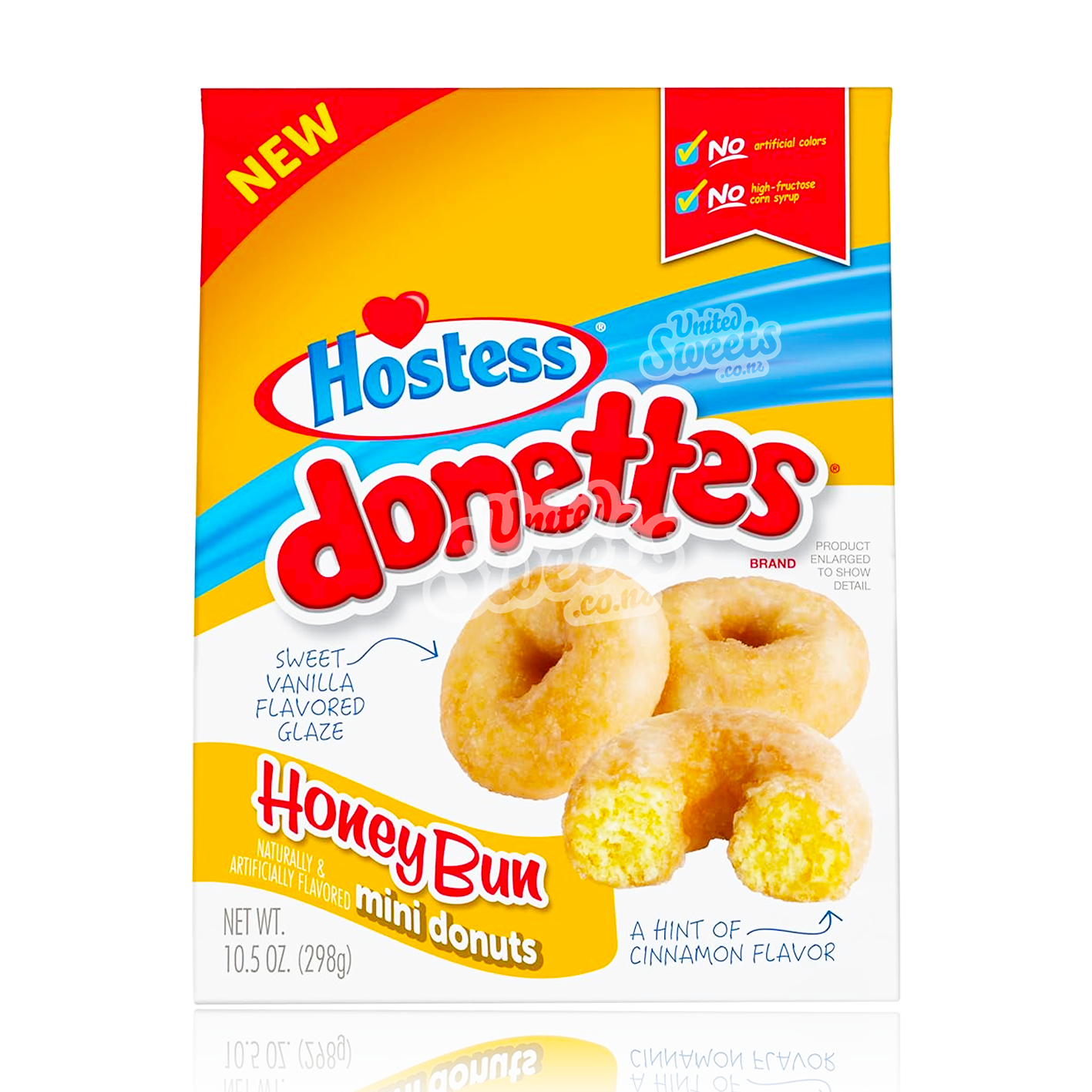 Hostess Donettes Honey Bun Mini Donuts 298g – United Sweets