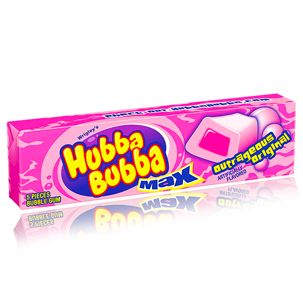 Hubba Bubba Max Outrageous Original (USA) (BEST BEFORE: 07/23) – United ...