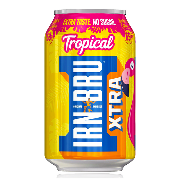 Irn Bru Xtra Tropical 330ml – United Sweets