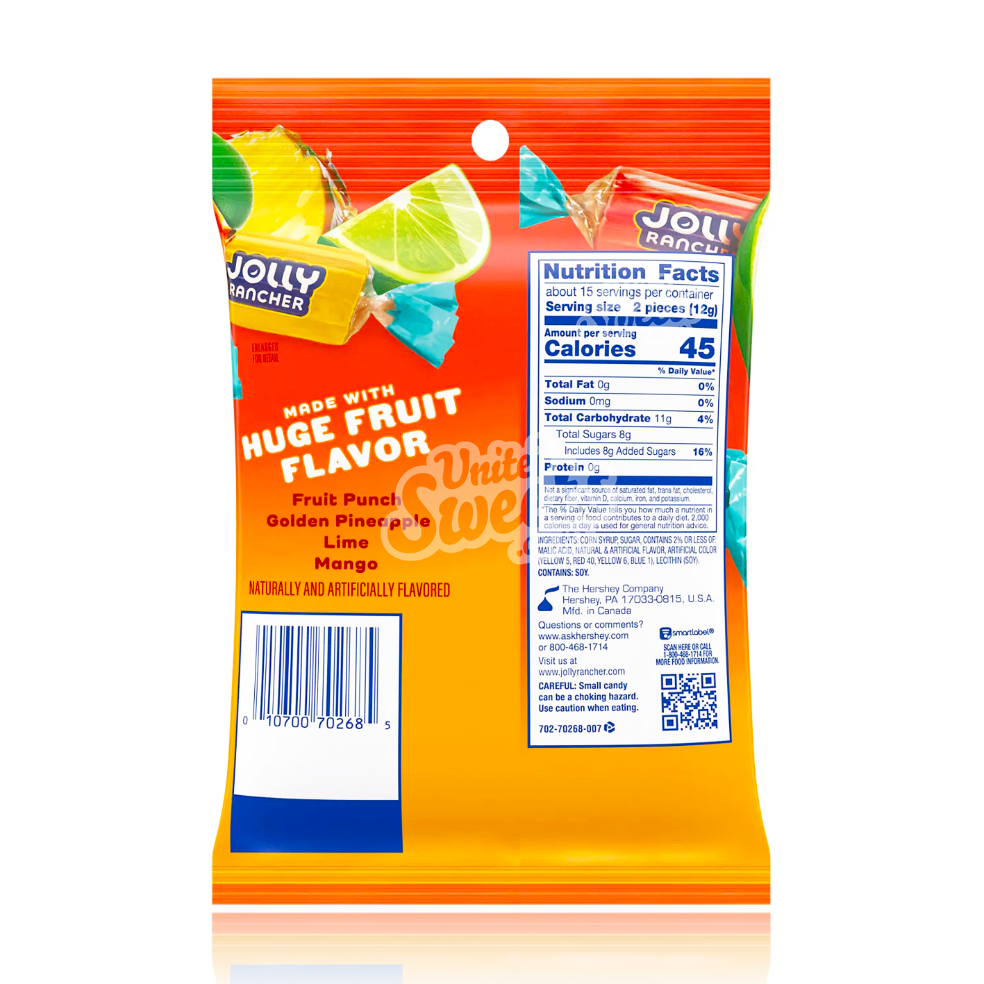 Jolly Rancher Hard Candy Tropical 184g – United Sweets