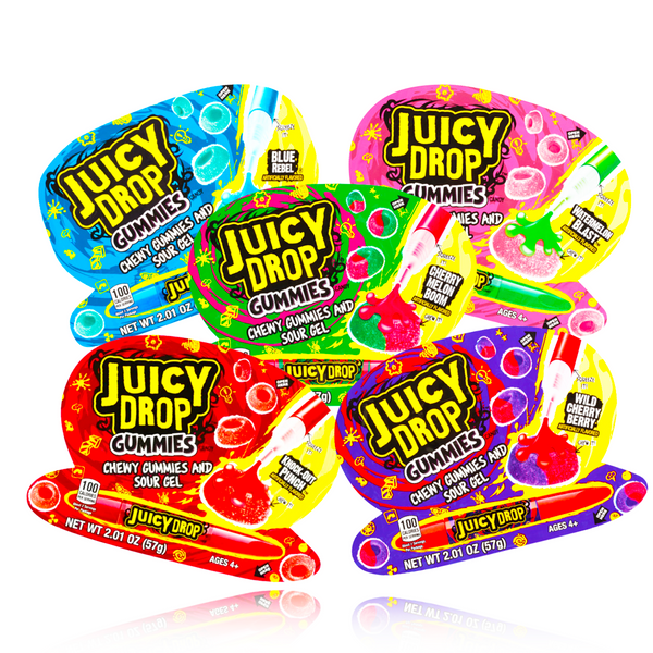Juicy Drop Gummies And Sour Gel Pen 57g – United Sweets