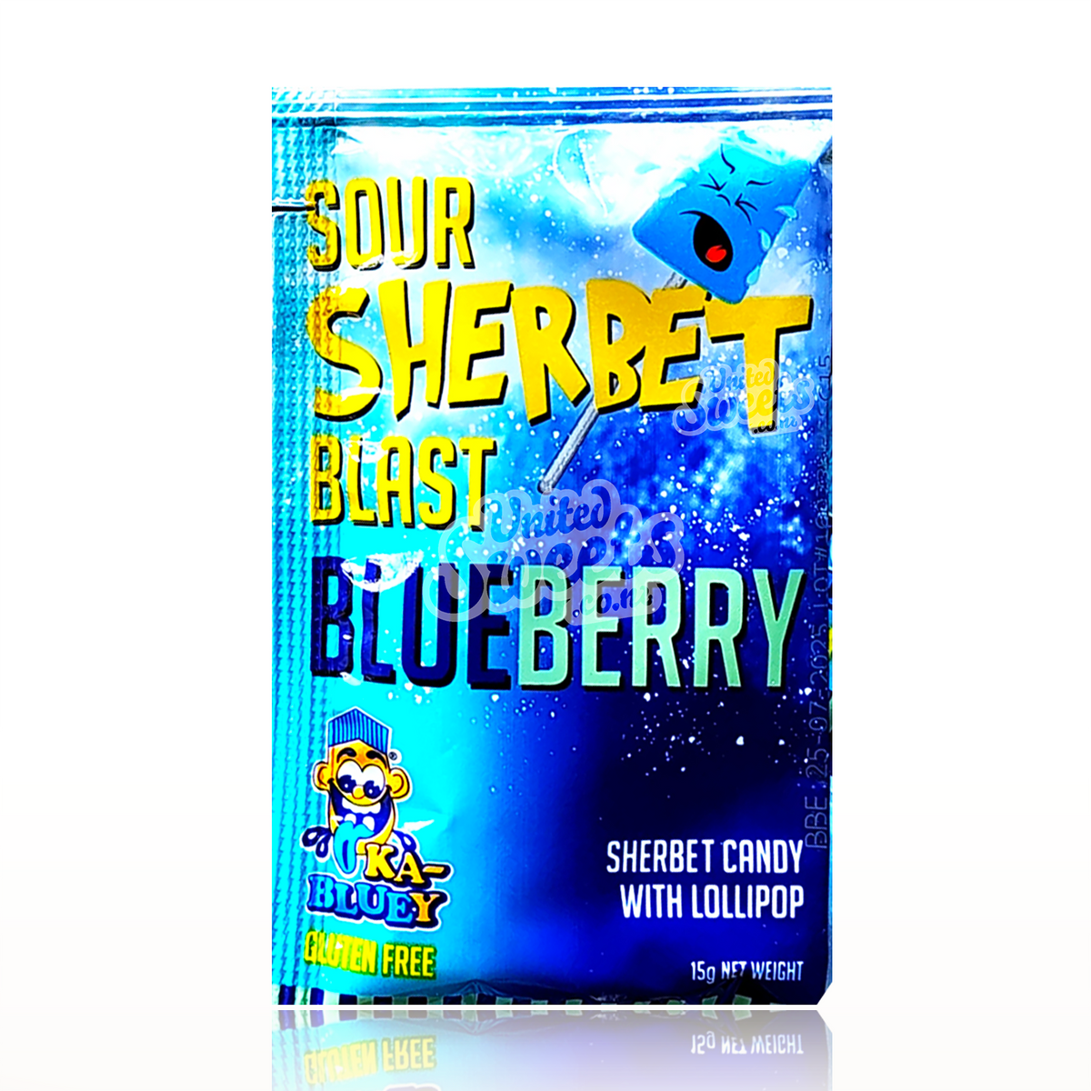 Ka-Bluey Sour Sherbet Blast 15g – United Sweets