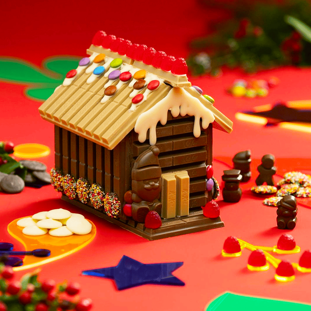 Nestle Kit Kat Christmas Cabin Kit (JUMBO SIZE) 2.1kg – United Sweets