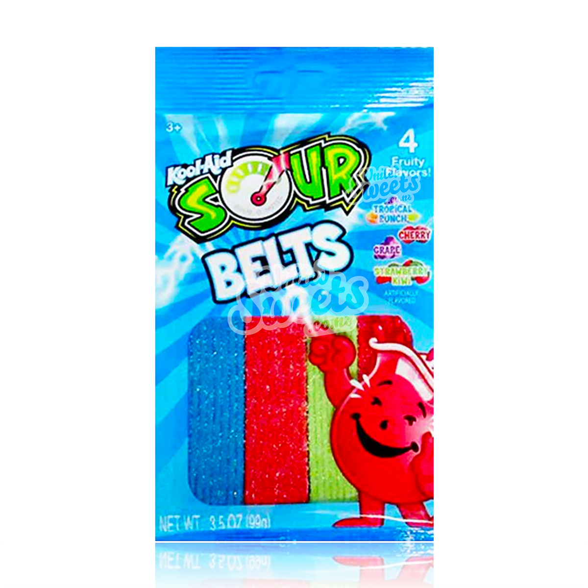 Kool Aid Sour Belts 99g – United Sweets