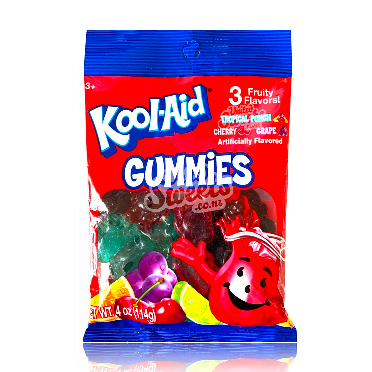 Kool-Aid Gummies Peg Bag 114g – United Sweets
