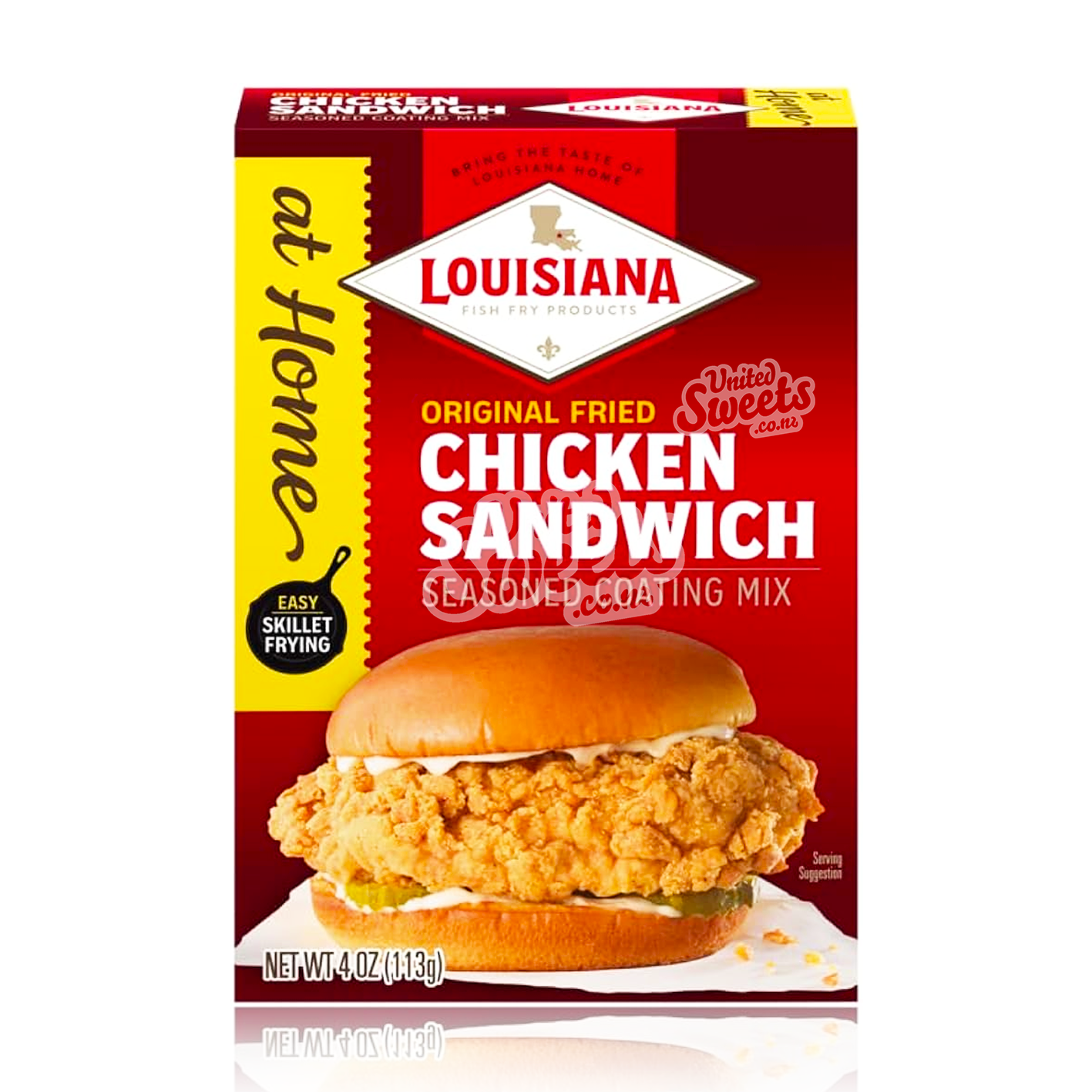 Louisiana (At Home) Original Chicken Sandwich Seasoned Coating Mix 113 ...