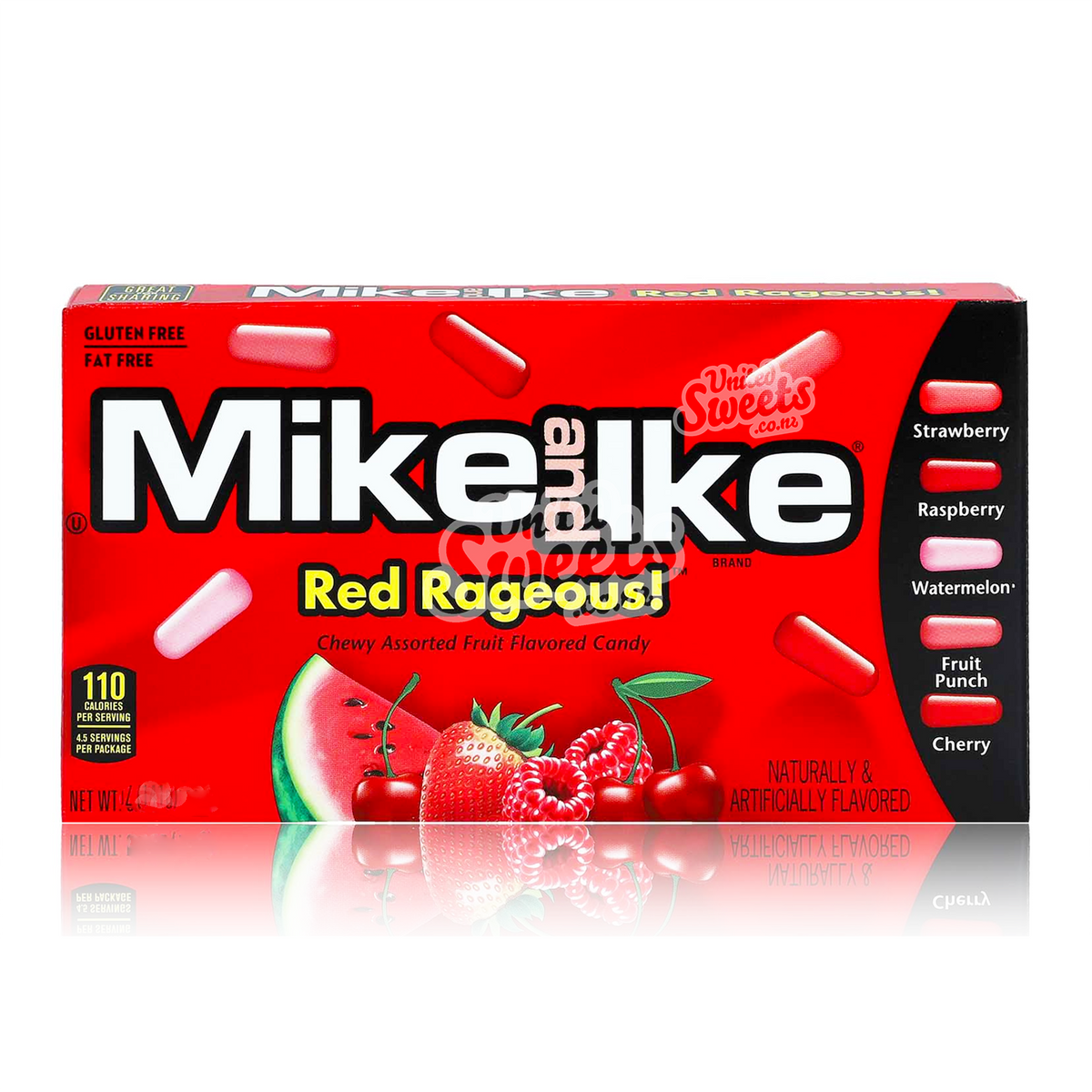 Mike & Ike Red Rageous Theatre Box 120g – United Sweets