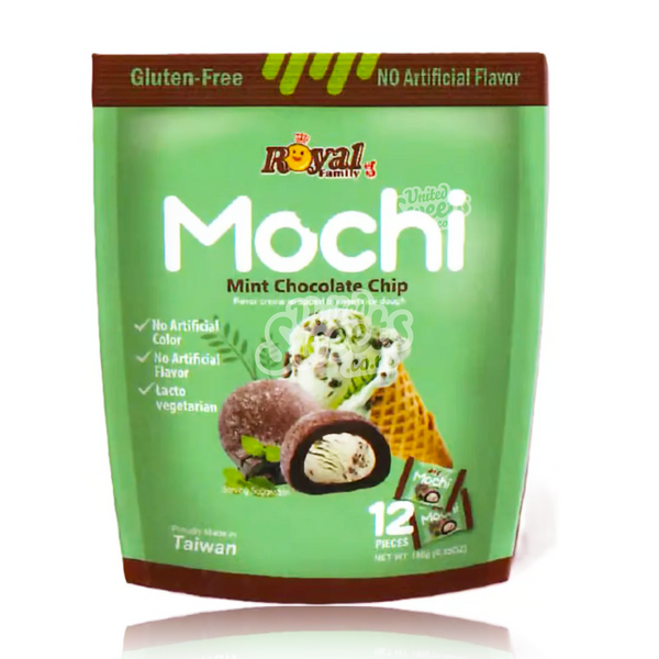 Royal Family Mochi (Mint Chocolate Chip) 180g – United Sweets
