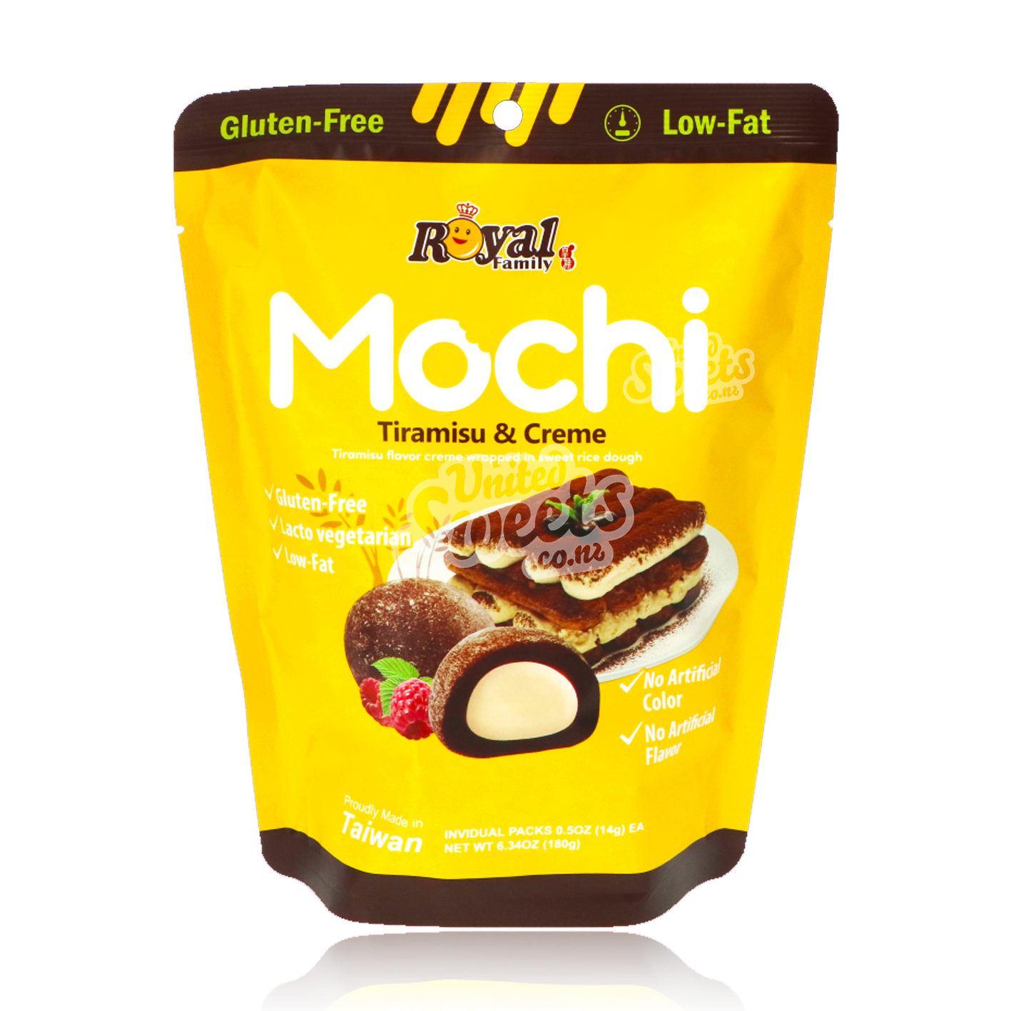 Royal Family Mochi (Tiramisu & Creme) 180g – United Sweets