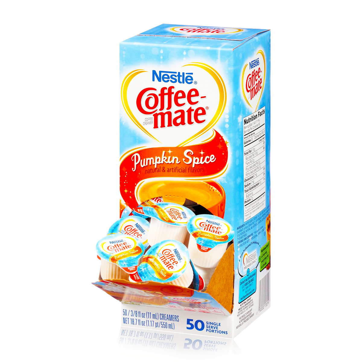 Nestle Coffee-Mate Pumpkin Spice 50 Pack – United Sweets