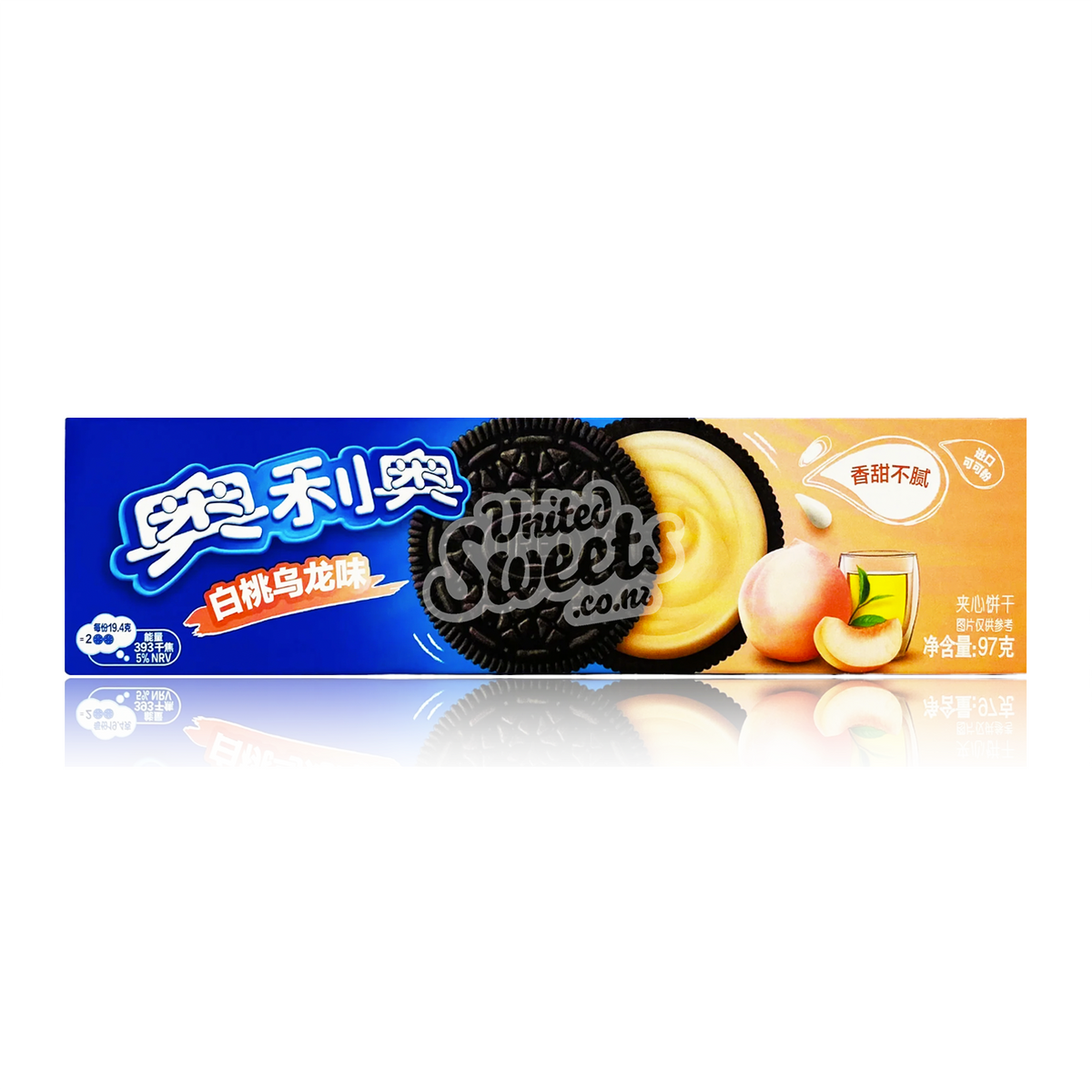 Oreo White Peach Oolang Tea 97g – United Sweets