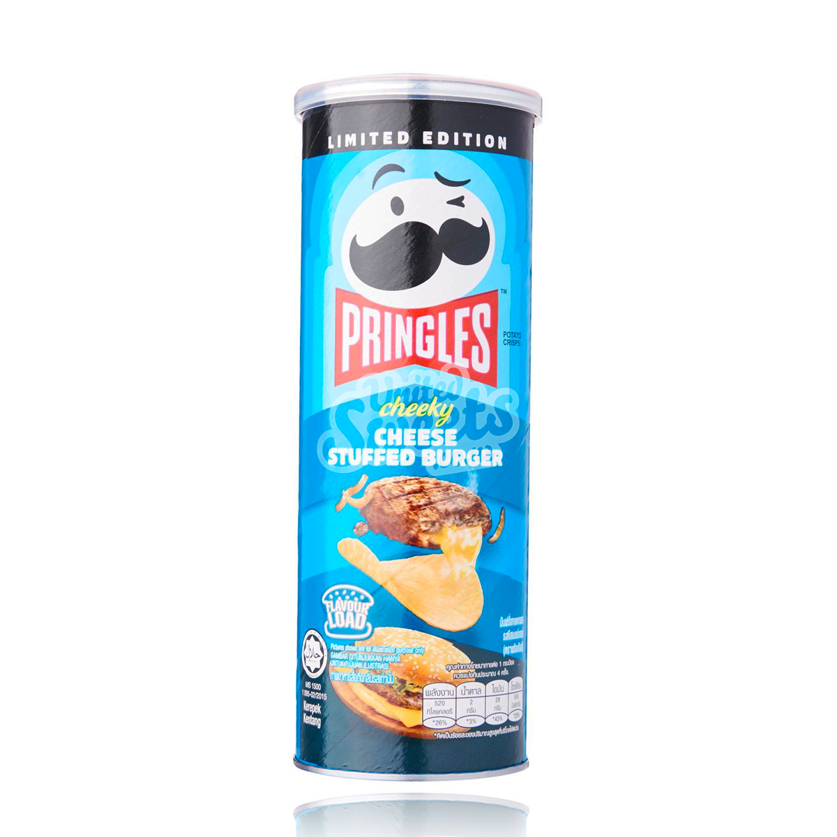 Pringles Cheeky Cheese Burger Flavour 134g – United Sweets