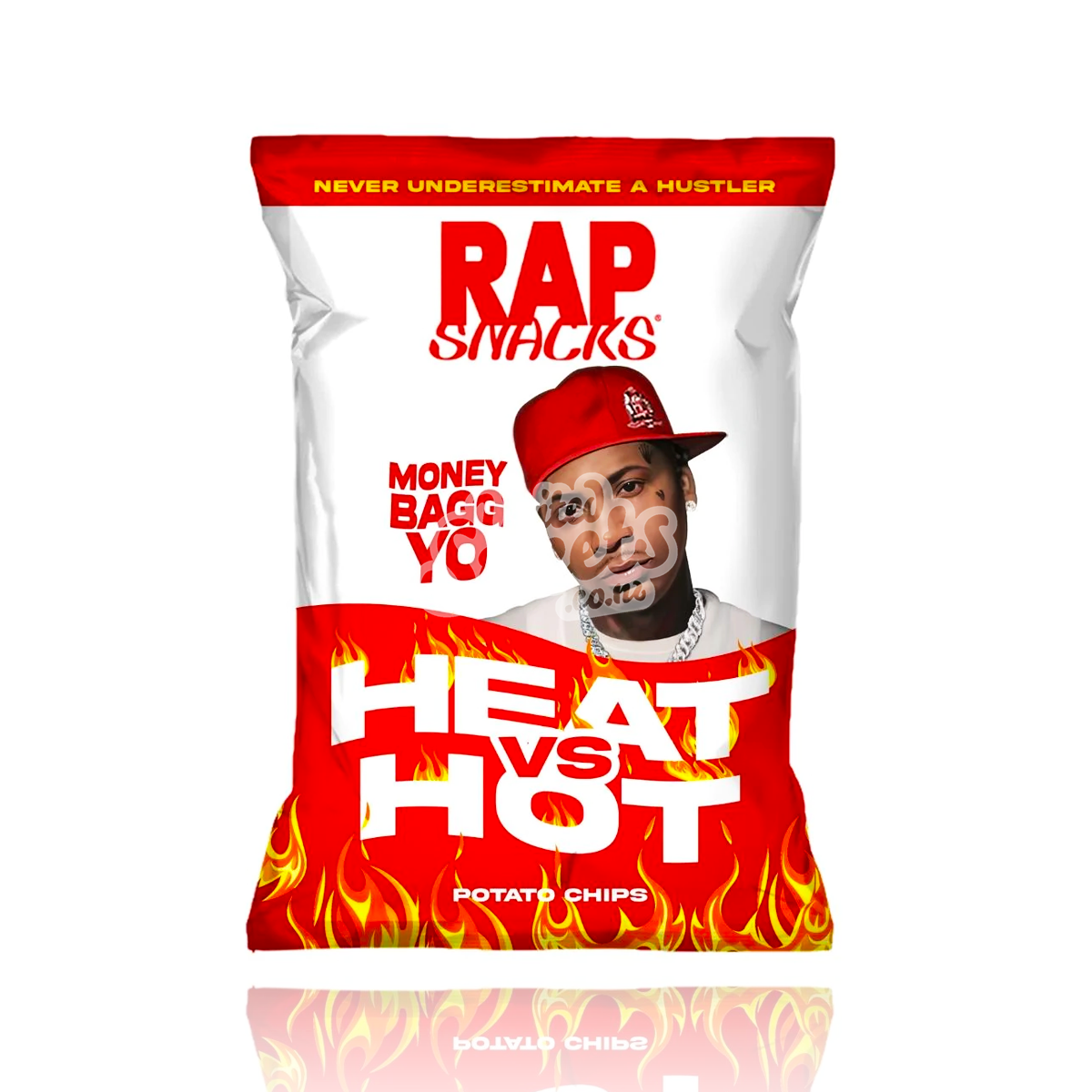 Rap Snacks Moneybagg Yo Heat vs Hot Potato Chips 71g – United Sweets