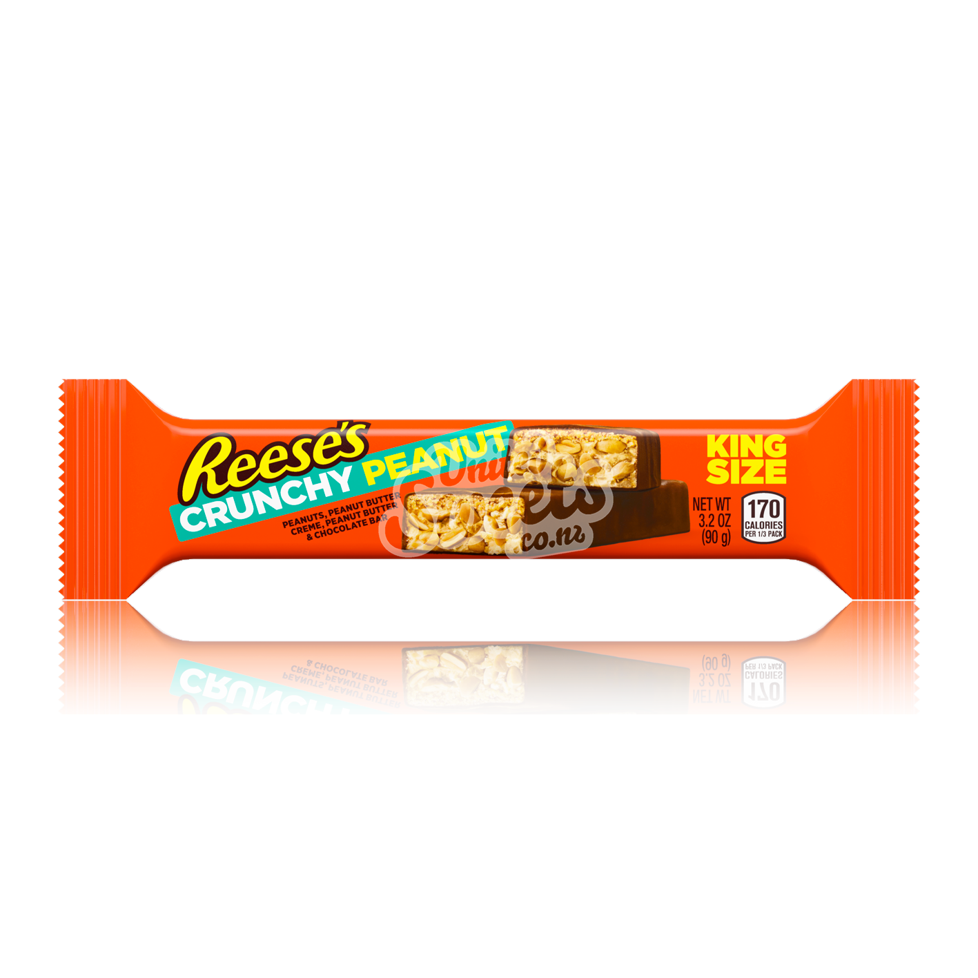Reese's Crunchy Peanut King Size 90g – United Sweets