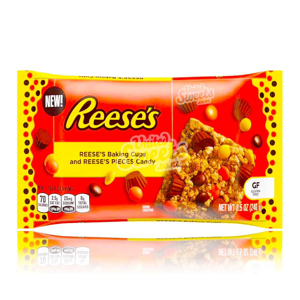 Reese's Baking Cups And Pieces Candy 240g – United Sweets