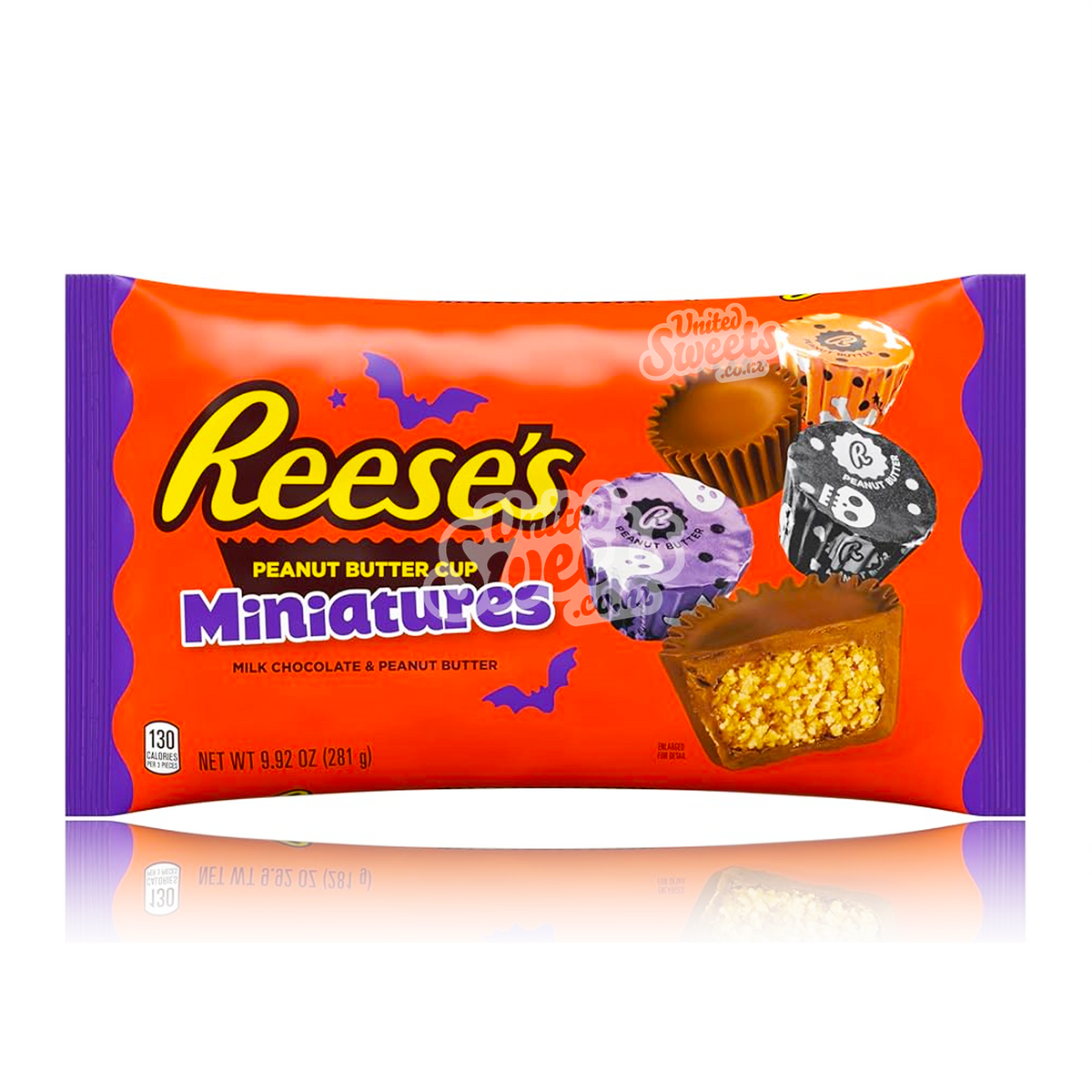 Reese's Peanut Butter Cups Miniatures Halloween 281g – United Sweets