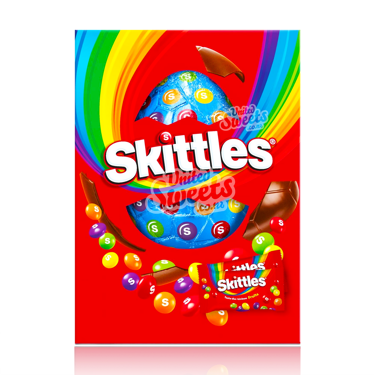 Skittles Milk Chocolate Easter Egg 210g (UK MADE) – United Sweets