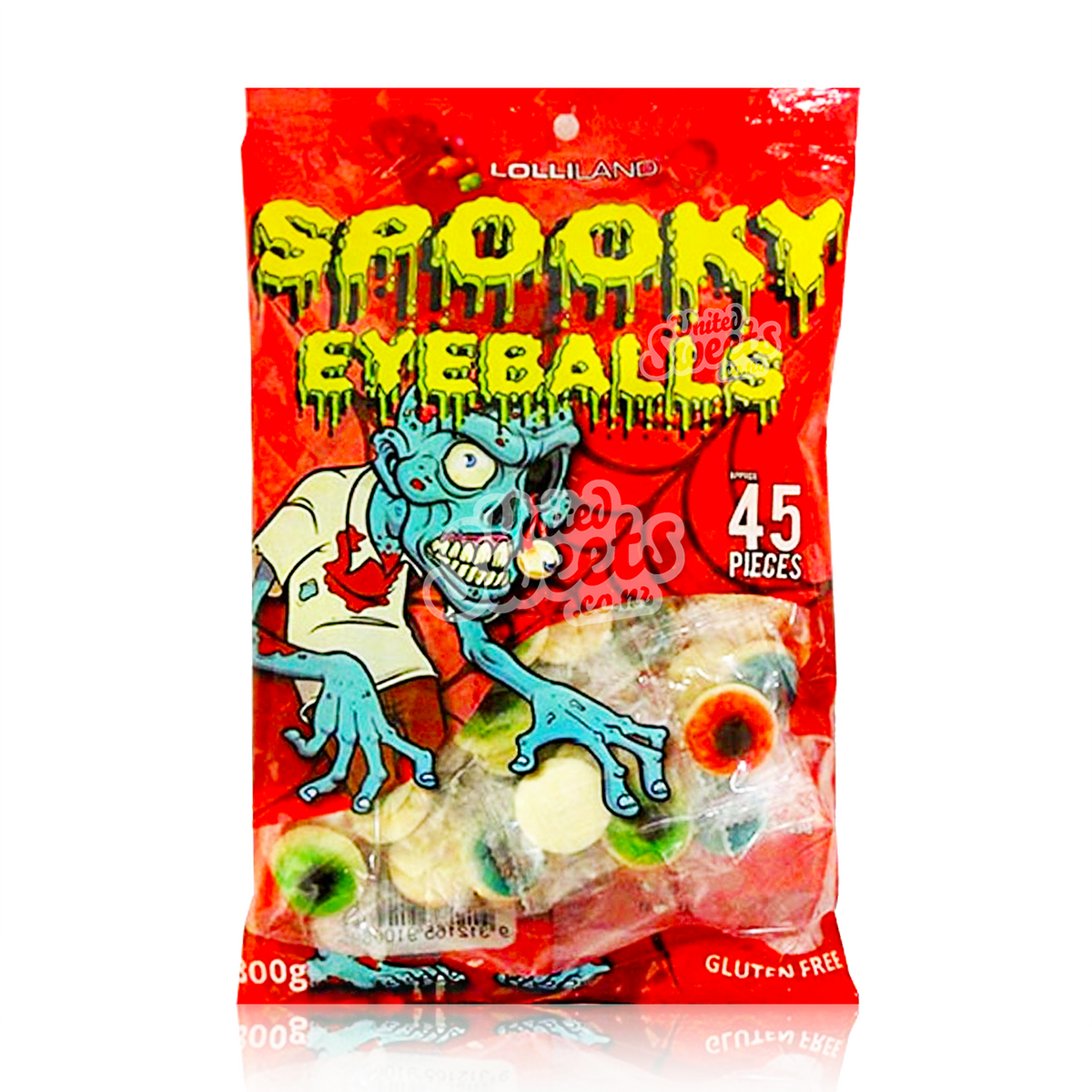 Spooky Eyeballs 300g 45 Piece – United Sweets