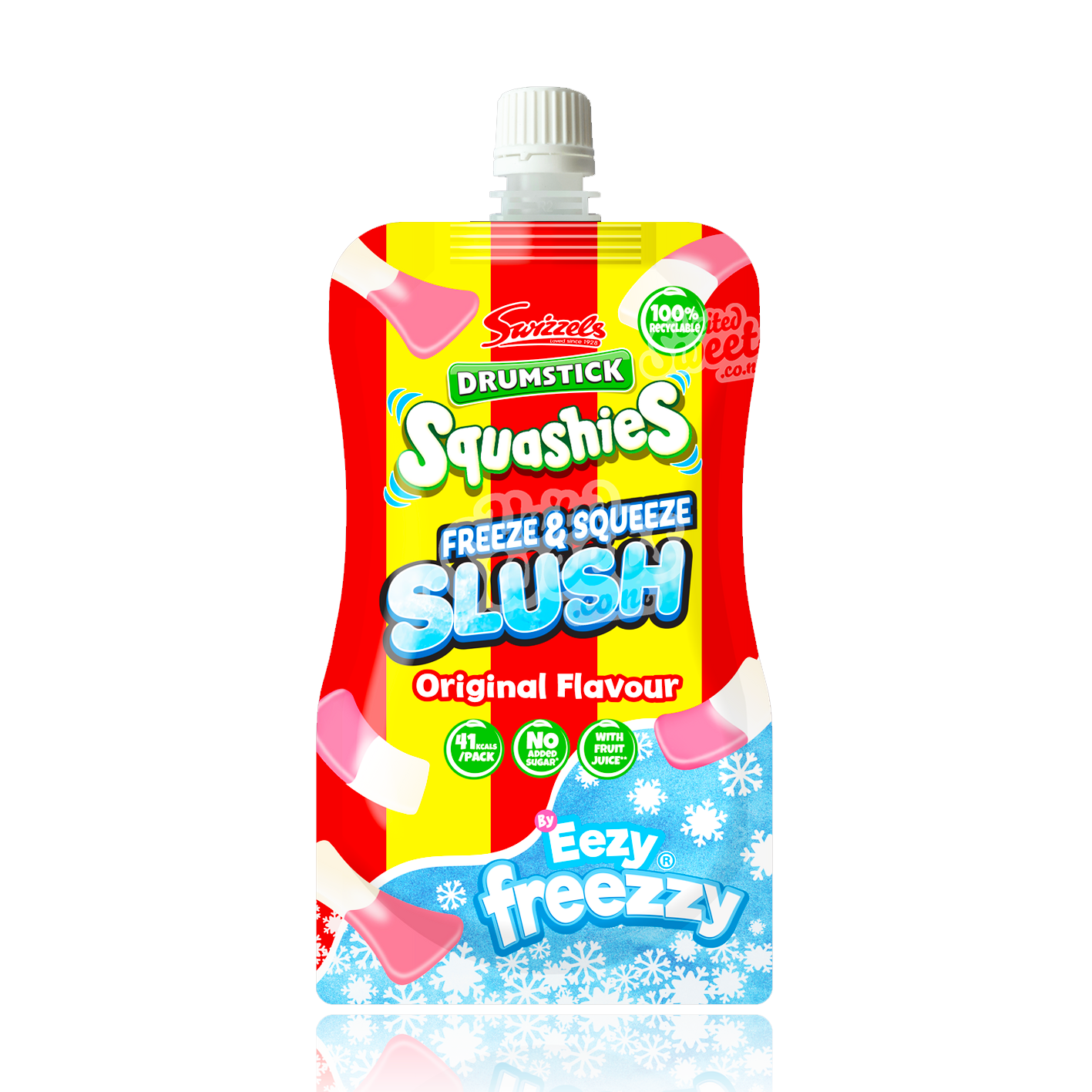 Swizzels Drumstick Squashies Slush Pouch 250ml (UK Made) – United Sweets