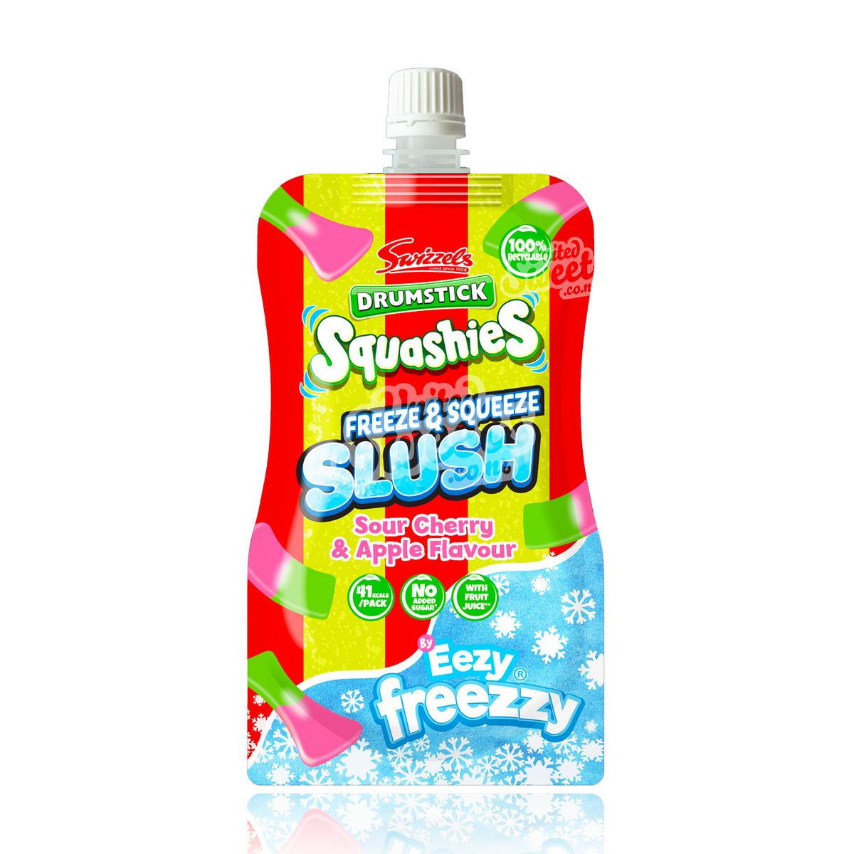 Swizzels Drumstick Squashies Slush Pouch 250ml (UK Made) – United Sweets