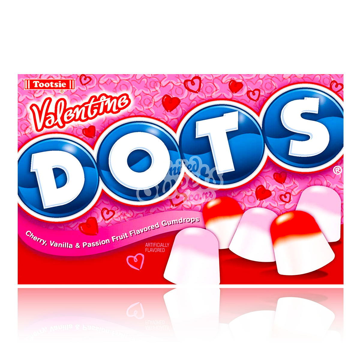 Tootsie Valentine Dots Theatre Box BIG 170g (BB:11/03/24) – United Sweets
