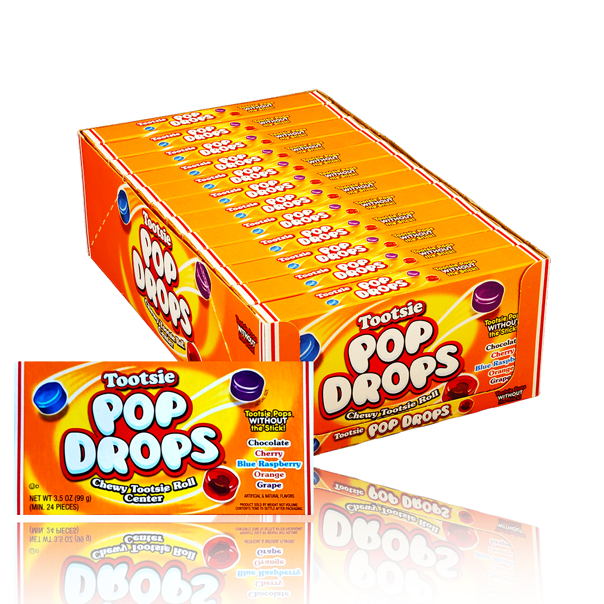 Tapa De Envoltorio De Tootsie Pop Giant Tootsie Pops – 72 Count Box