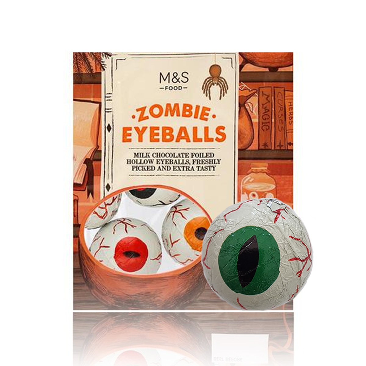 Marks & Spencer Exclusive Zombie Chocolate Eyeball – United Sweets